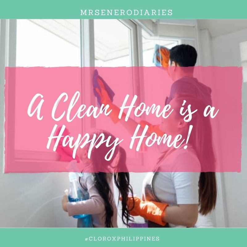 A Clean Home is a Happy Home! - MrsEneroDiaries Blog