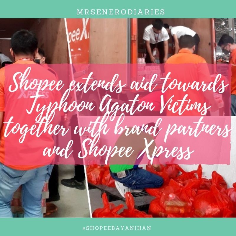 Shopee extends aid towards Typhoon Agaton Victims together with brand ...