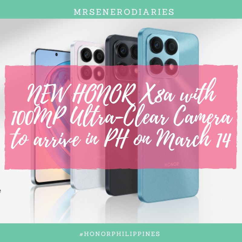 NEW HONOR X8a with 100MP Ultra-Clear Camera to arrive in PH on March 14 ...