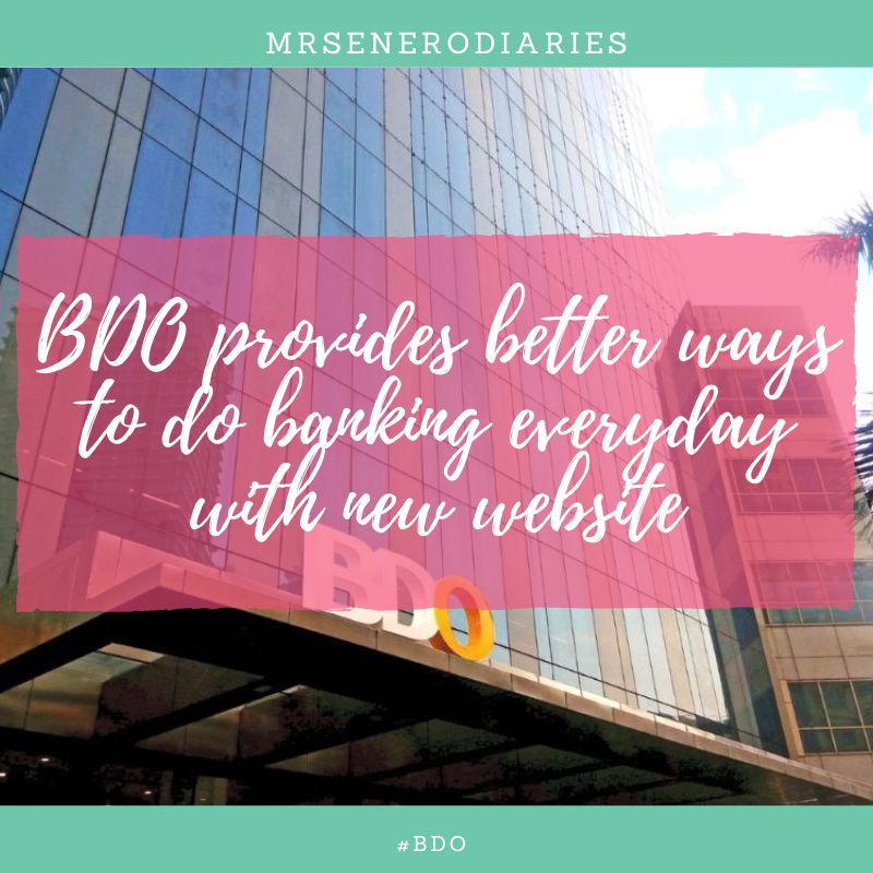 BDO provides better ways to do banking everyday with new website ...