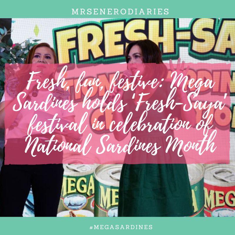 Fresh, fun, festive: Mega Sardines holds ‘Fresh-Saya’ festival in ...