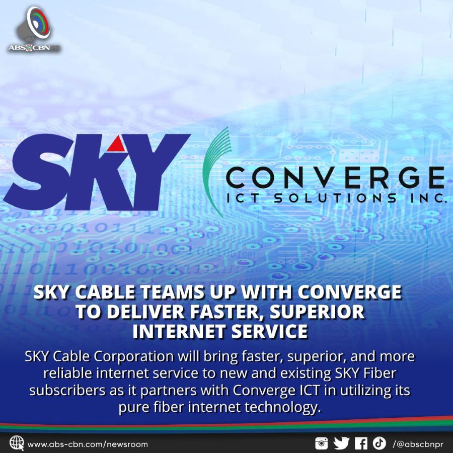 SKY Cable Teams up with Converge to Deliver Faster and Superior ...
