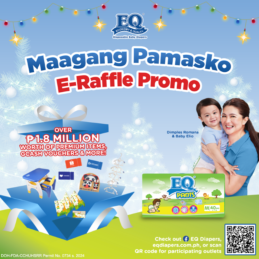 Don’t miss your chance to win with EQ’s Maagang Pamasko E-Raffle ...